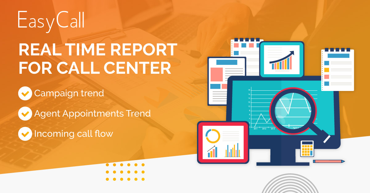 EasyCall Cloud: Real-time Reports for Call Centers